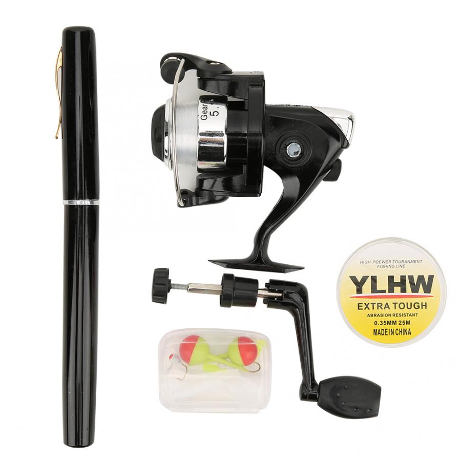 1m Portable Mini Pen Shape Fishing Rod Pocket Fish... – Grandado