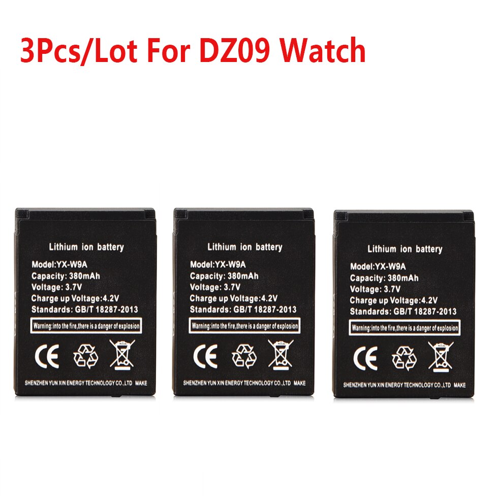 Newest 380mAh Battery For DZ09 smart watch battery... – Vicedeal
