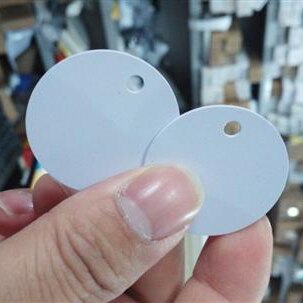 125KHz ID TK4100 EM4100 read only PVC coin tags 10... – Grandado