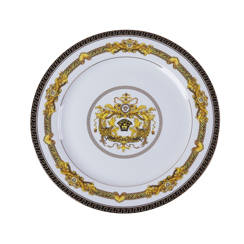 European Style Luxury Dishes Bone China Ceramic Fl... – Grandado