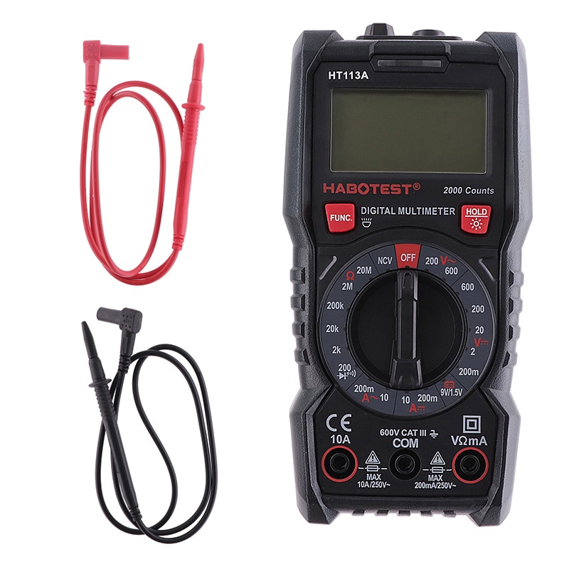 HT113A Digitale Mini Ce Cat Iii Multimeter Tester ... – Grandado