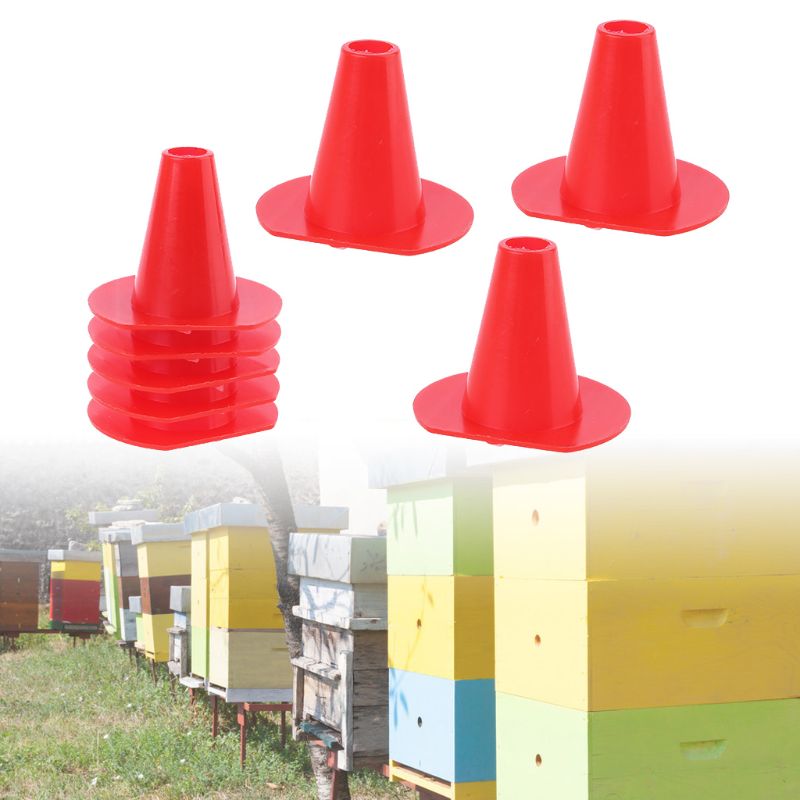 50 Pcs/pack Beekeeping Tool Cone Bee Plastic Escap... – Grandado