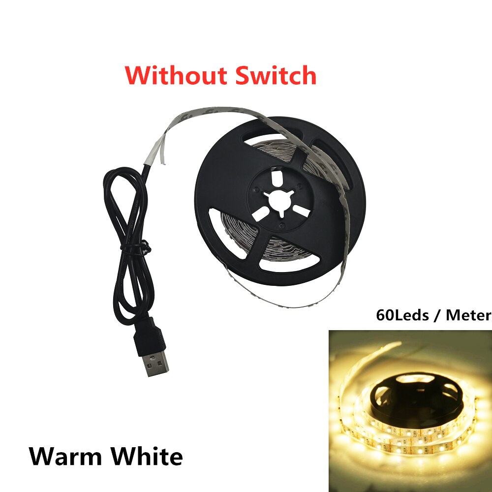 Vanity Makeup Mirror Light 5V USB LED Flexible Tap... – Vicedeal