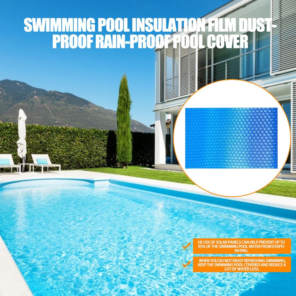Thickened PE Woven Tarpaulin Square Pool Cover Ins... – Grandado