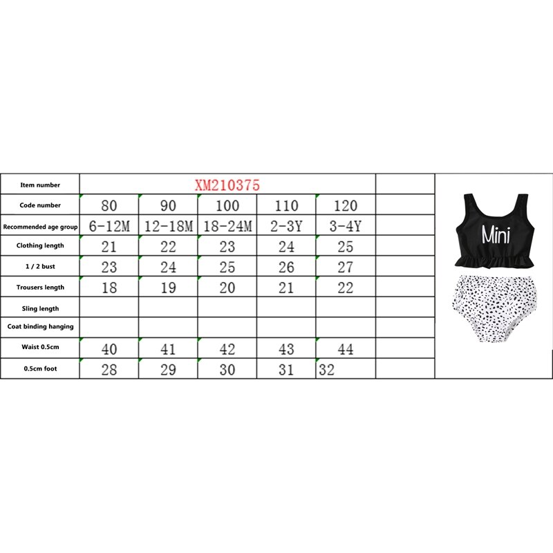 Little Girls Swimsuit Set Toddlers Letter Lace Spl... – Grandado