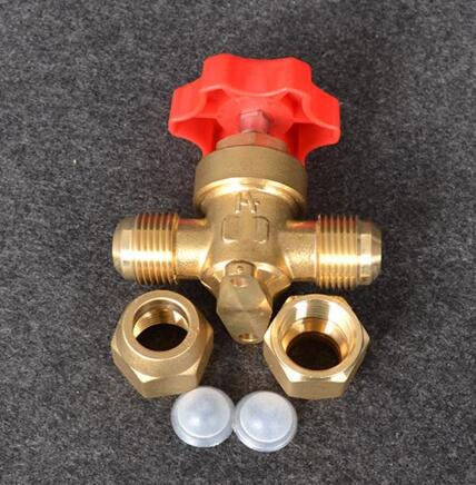 Freezer Parts manual cut off valve 1/4" 3/8"screw ... – Grandado