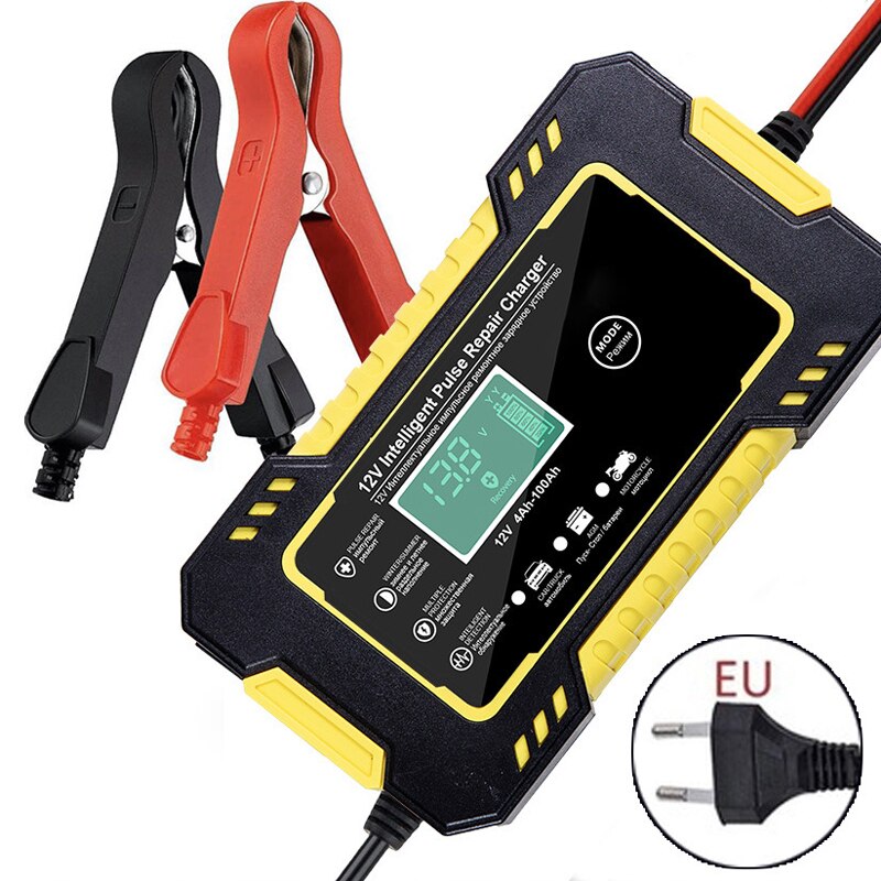 Volautomatische Auto-acculader 12V Digitale Displa... – Vicedeal
