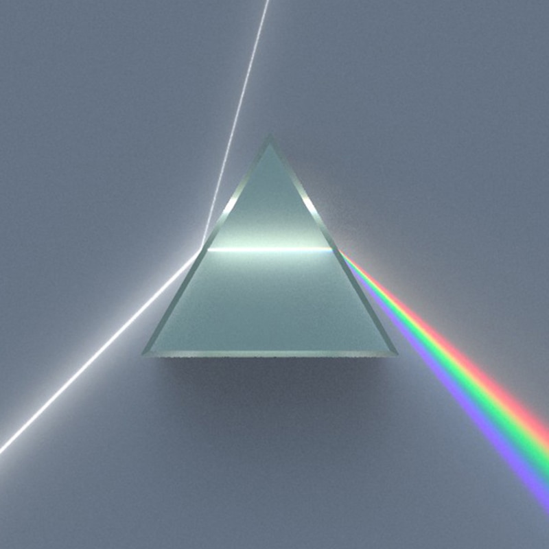 Triangular Color Prism Science Optical Prisma Phot Grandado