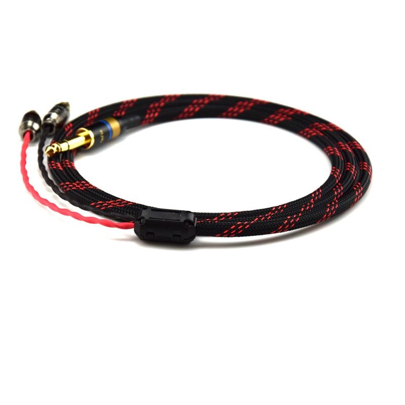 Hi-Fi Stereo 6.35mm to 2 RCA Cable Pure Copper Sin... – Vicedeal