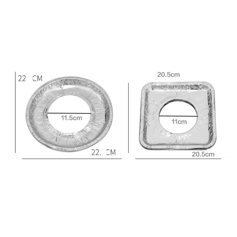 10-piece kitchen gas stove pad, aluminum foil, gas... – Grandado