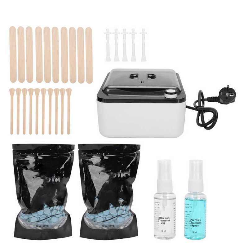 8Pcs Hair Removal Wax Heater Kit Body Armpit Hair ... – Vicedeal