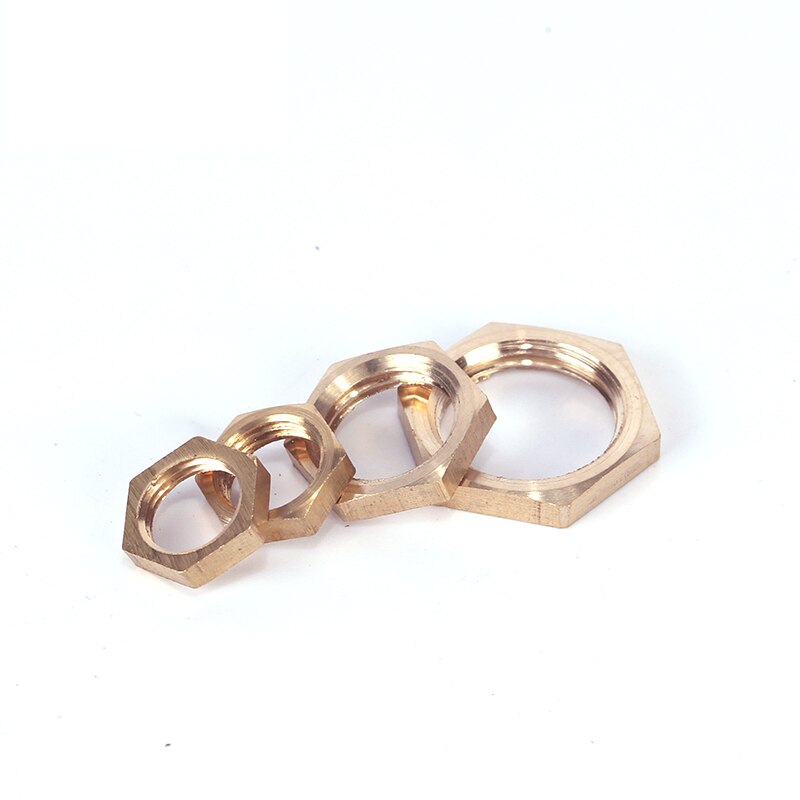 Brass Hex Lock Nuts Pipe Fitting M10 M12 1/8"... – Grandado