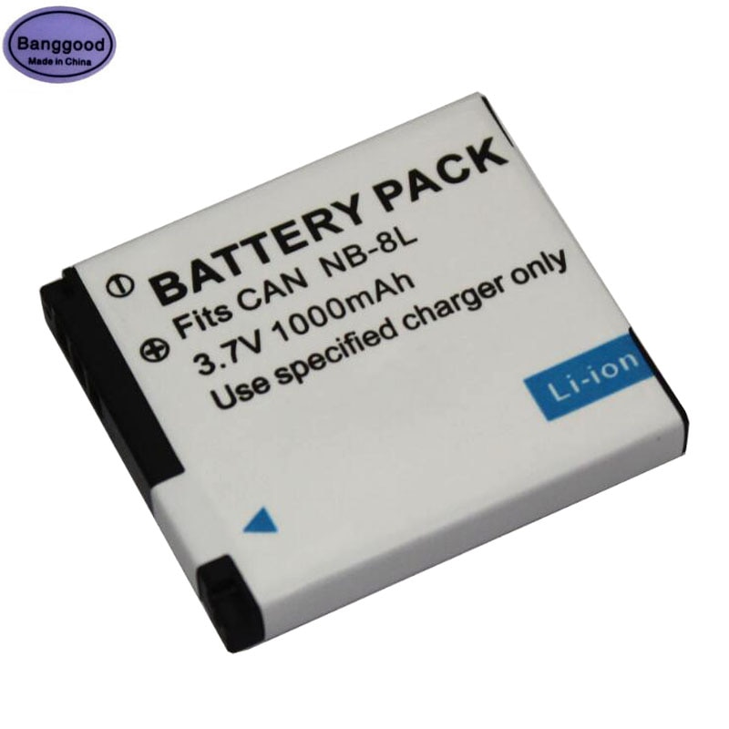 3.7V 1000mAh NB-8L NB8L NB 8L CNB-8L Digital Camer... – Grandado