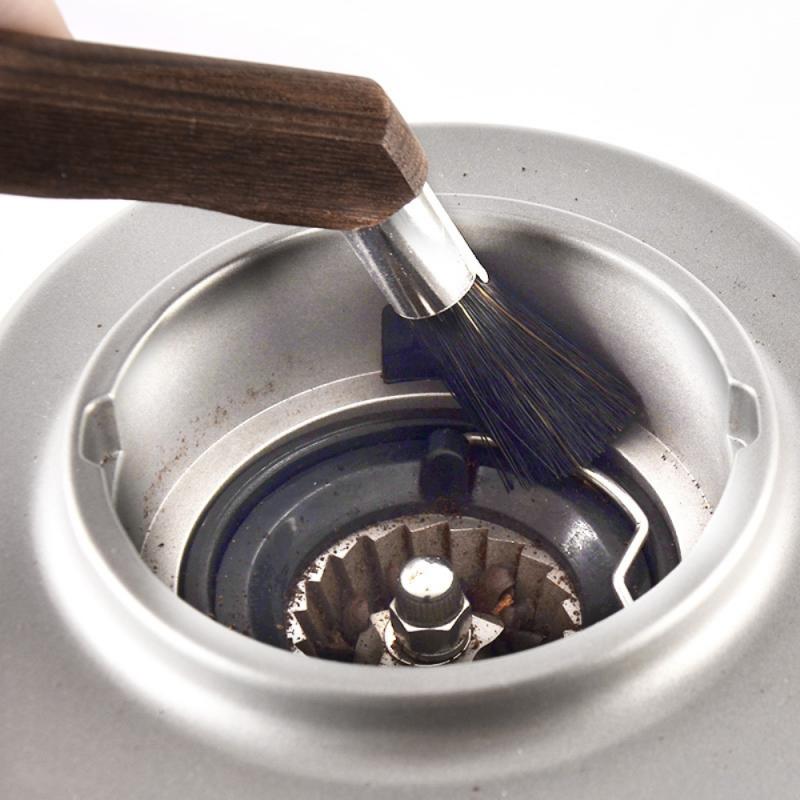 Coffee grinder cleaning brush with natural bristle... – Grandado