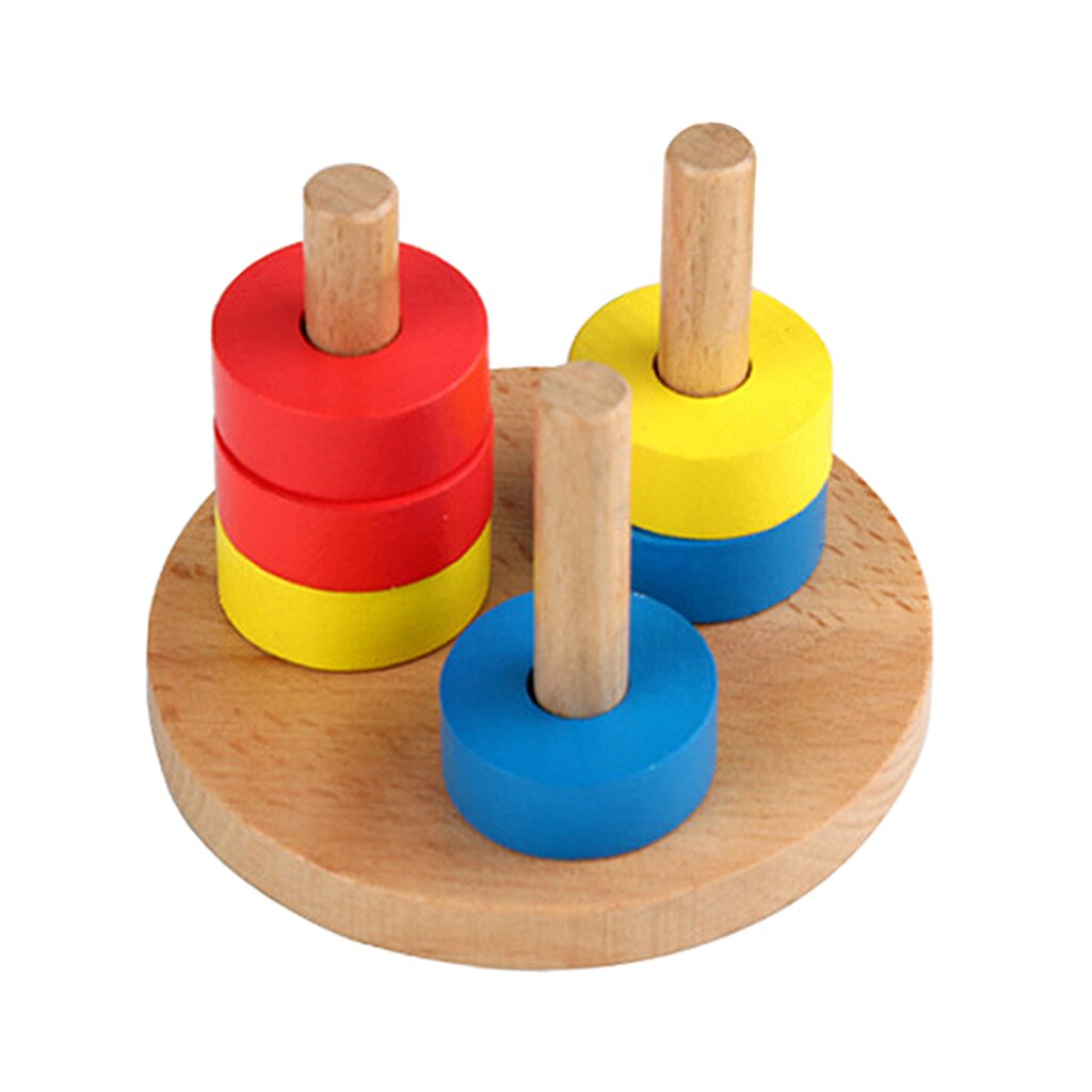 Wooden Sorting Stacking Toy for Stacker Early Educ... – Grandado