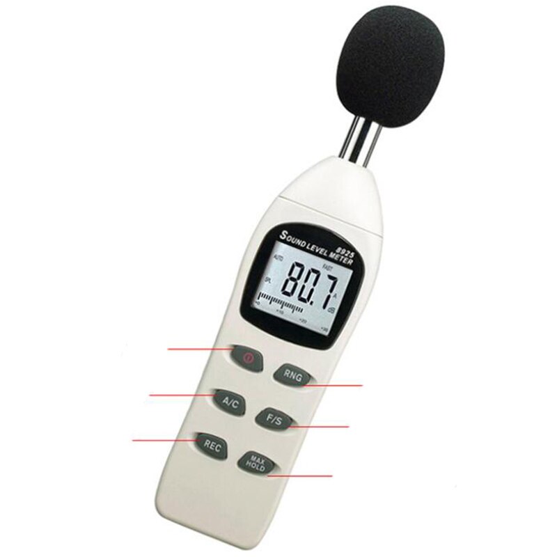 AZ8925 Sound Level Meter Sound Decibel Tester Deci... – Grandado