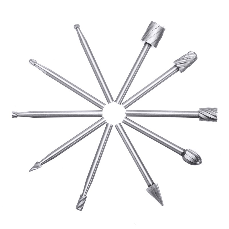100Pcs 3mm HSS Routing Rotary Burr Bestand Set Fre... – Grandado
