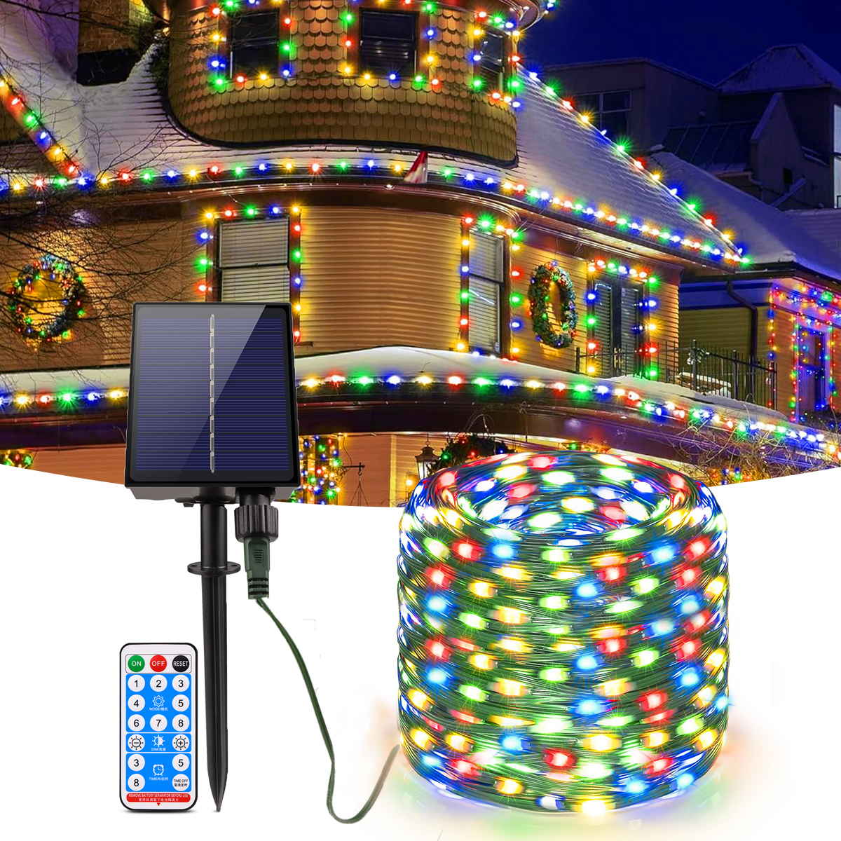 Solar Light Outdoor Super Bright Solar Power LED G... – Grandado