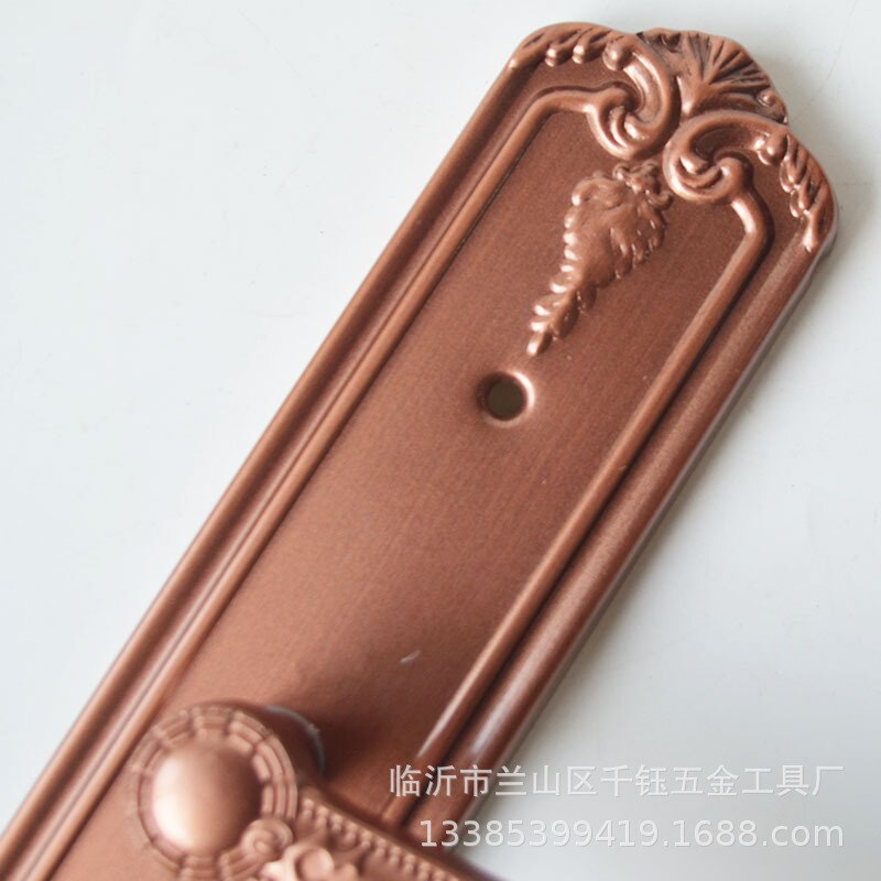 Security Door Handle Door Lock Handle Rose jin shu... – Grandado