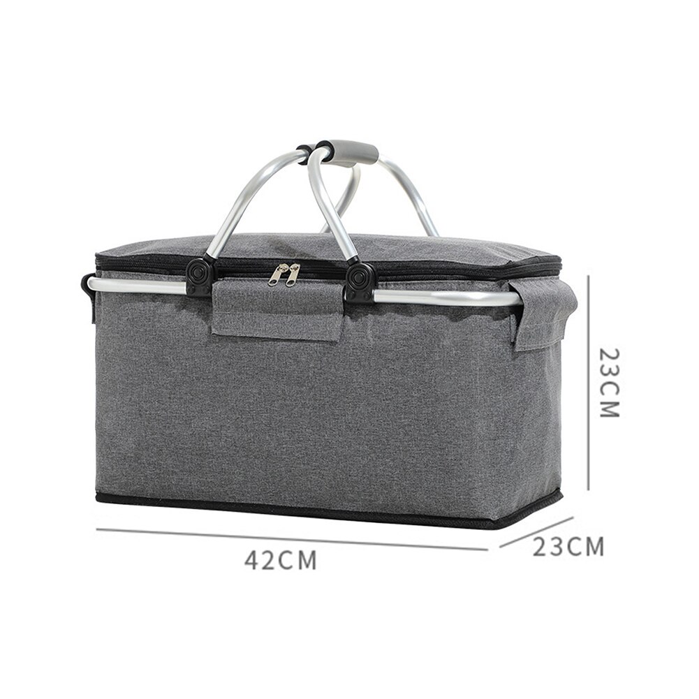 Folding Picnic Pouch Basket Large Capacity Multifu... – Vicedeal