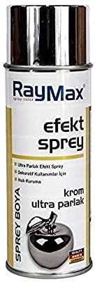 RayMax EFFECT ULTRA BRIGHT CHROME SPRAY 400 ml.Mad... – Vicedeal