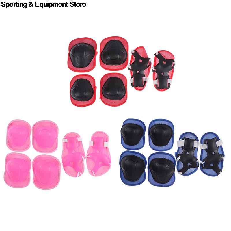 6pc/set Adjustable Skating Protective Gear Set Elb... – Grandado