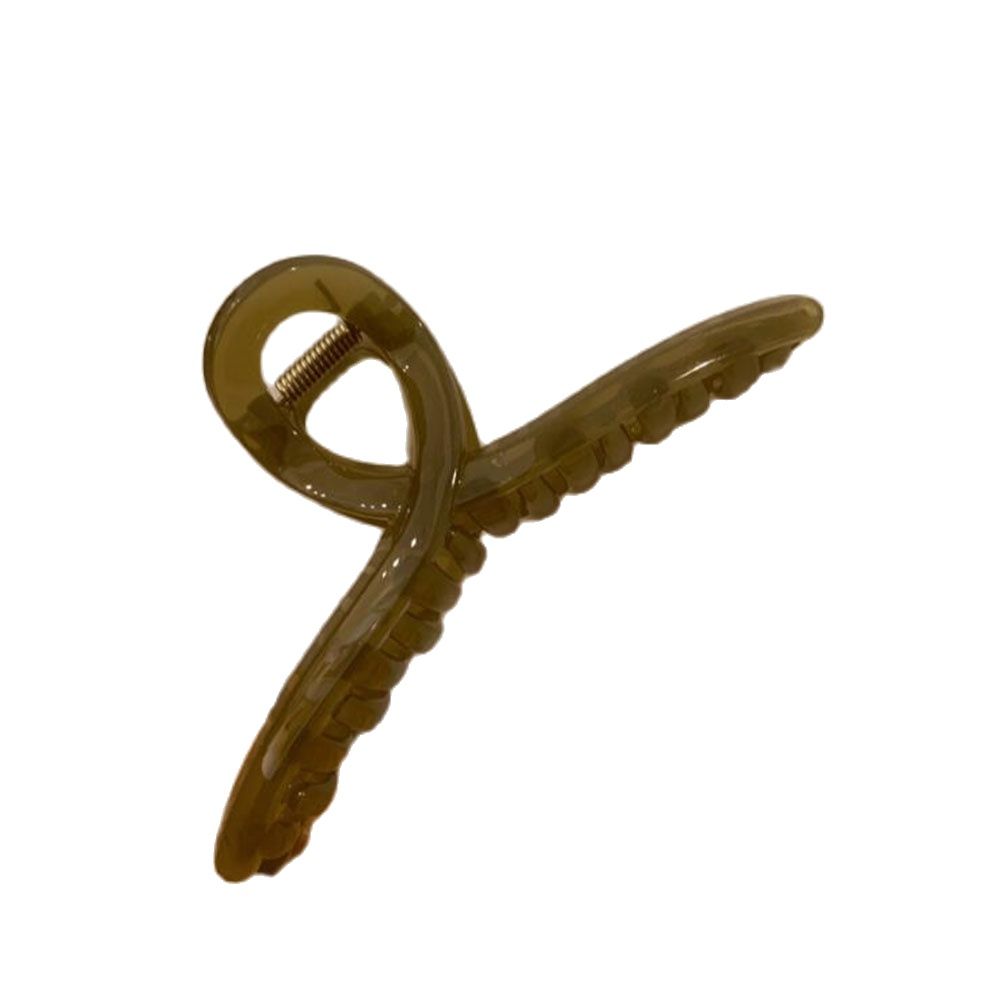 Haar Clip Acryl Haar Klauw Jelly Kleur Grote Trans... – Grandado