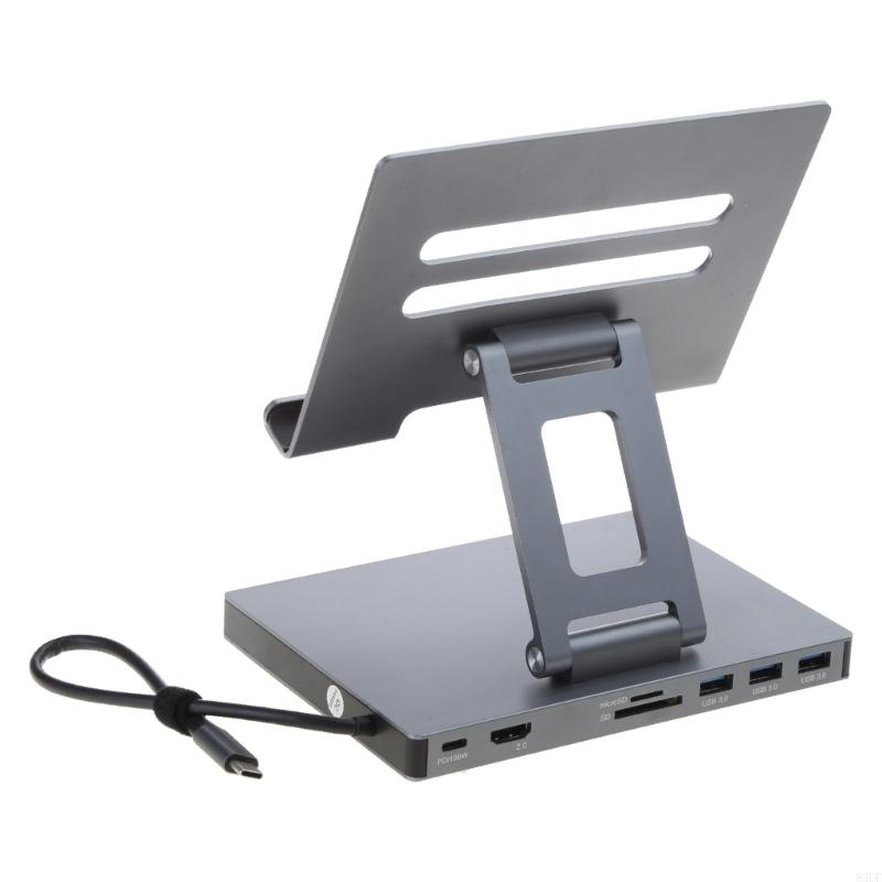 Aluminum Type C Docking Station Laptop Stand 8 in ... – Grandado