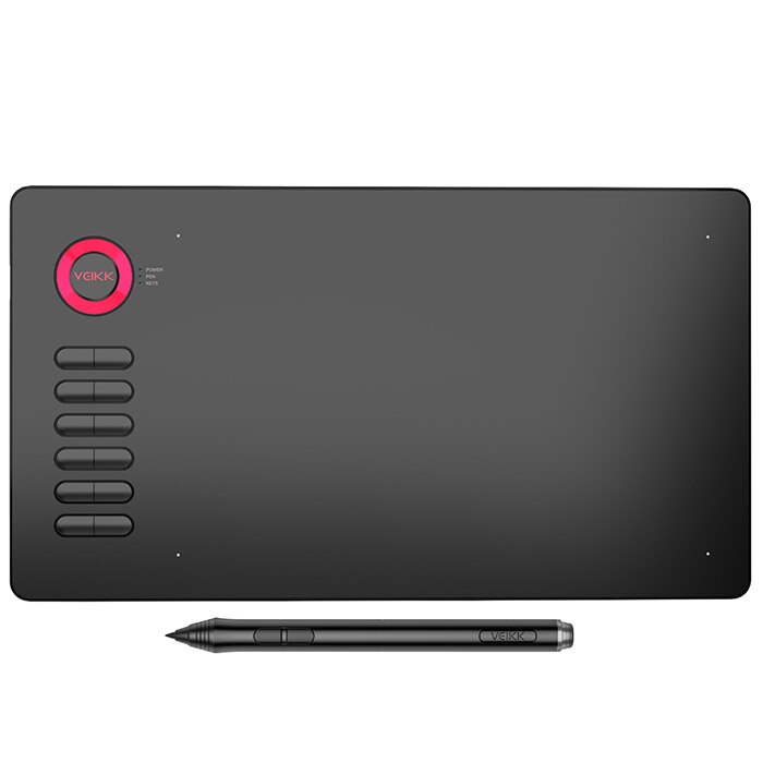 VEIKK A15 10 X 6 Inch Digital Drawing Tablet 0.9cm... – Vicedeal
