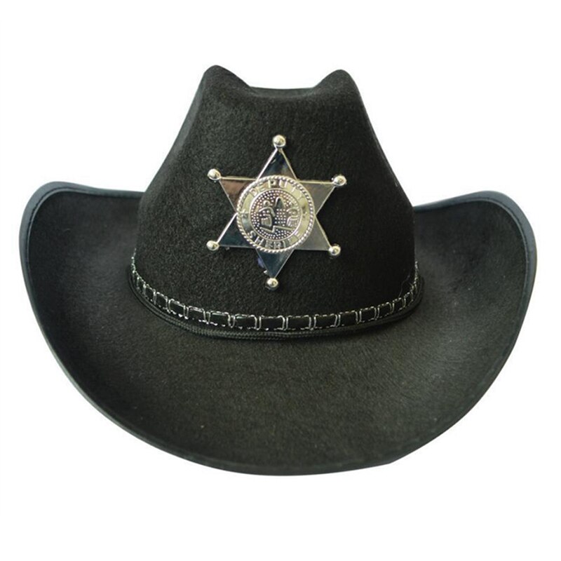 Cowboy Western Wild West Sheriff Hat Fancy Dress H... – Grandado