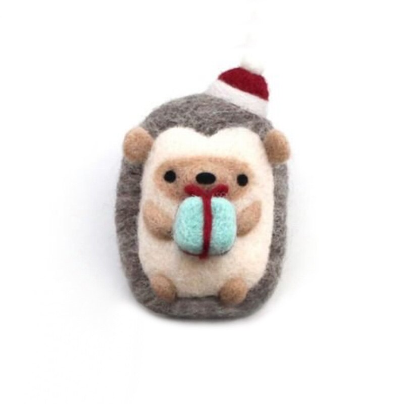 DIY Handmade Needle Beginner Animal Hedgehog Wool ... – Grandado