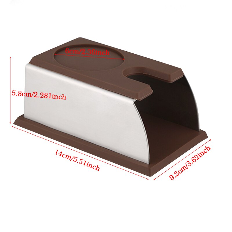 Edelstahl Silikon Espresso Kaffee Tamper Stehen Ba... – Vicedeal