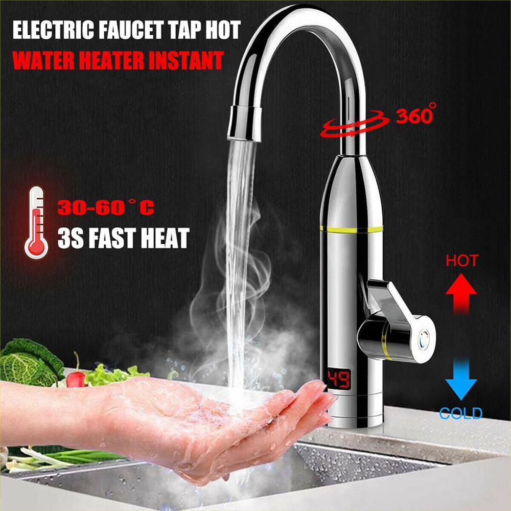 Electric Kitchen Water Heater Tap Instant Water Fa... – Vicedeal
