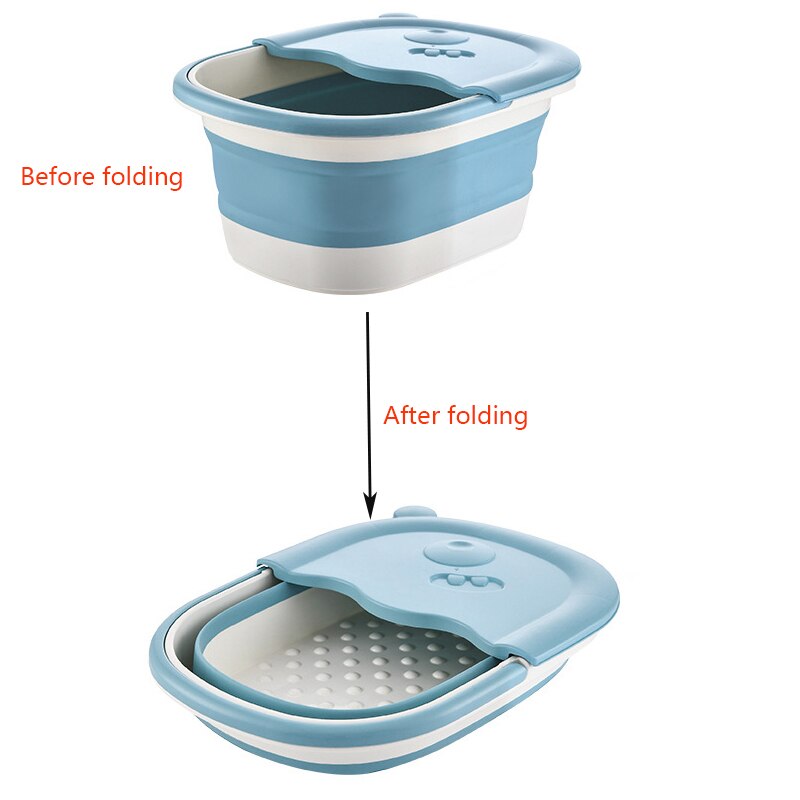 Portable Folding Wash Basin Hanging Waterproof Fee... – Grandado