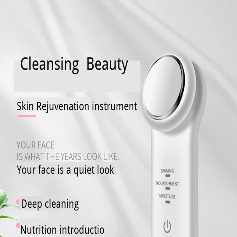Electronic Heating Ion Introducing Face Beauty mac... – Grandado