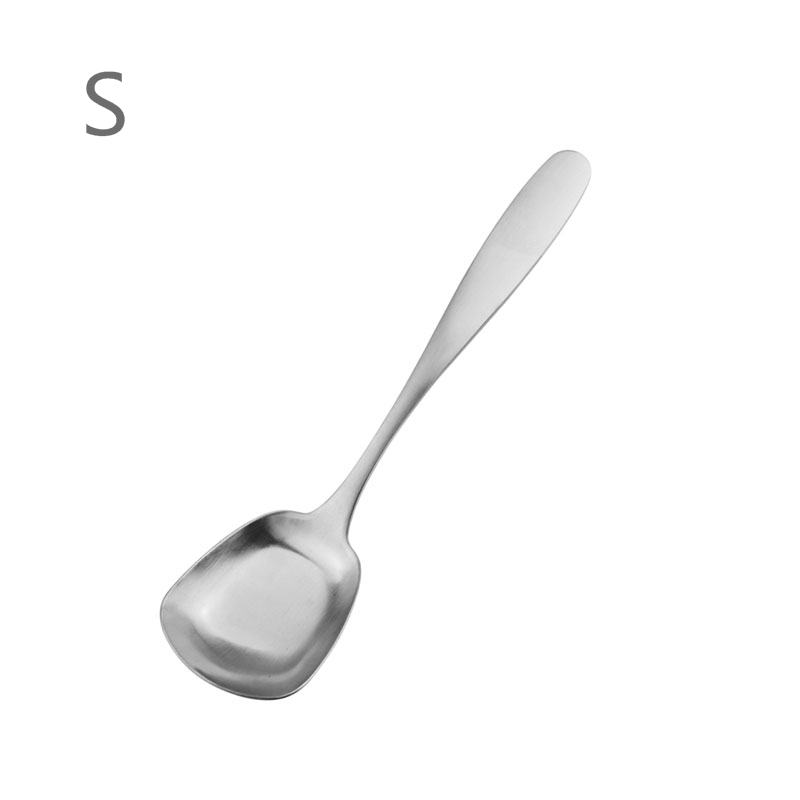 Square Shape Flat Spoon Stainless Steel Big Scoop ... – Grandado