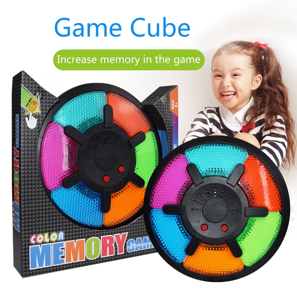 Memory Cube Six Grid Electronic Drum Game Memory G... – Grandado