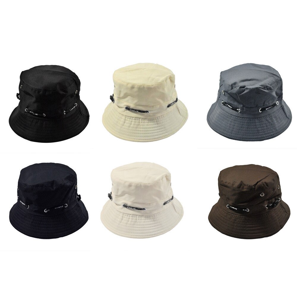 Men Women Unisex Cotton Bucket Hat Double Side Fis... – Grandado