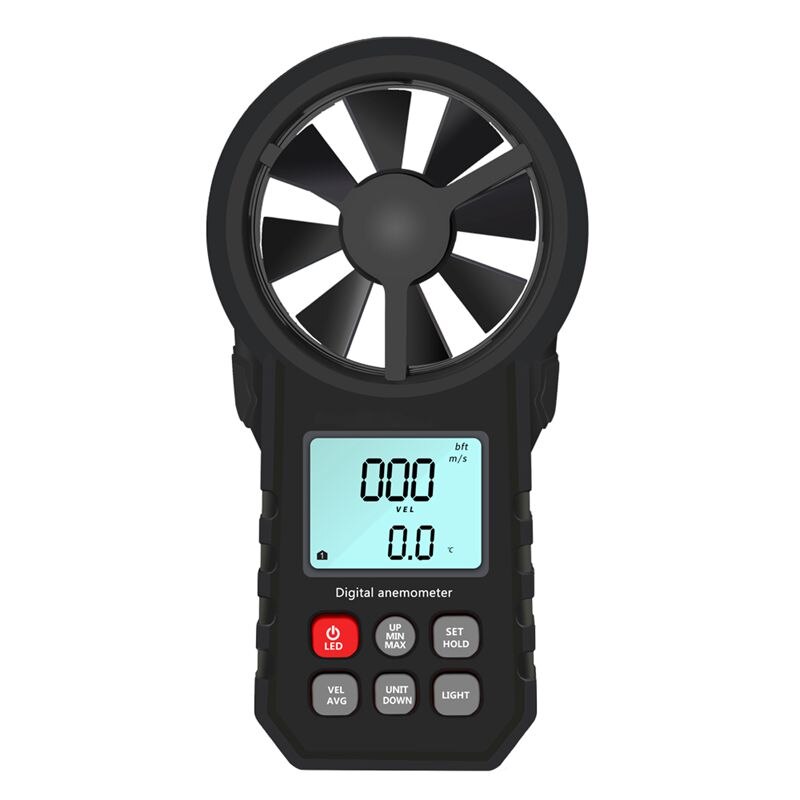 Digital Anemometer Portable Anemometro Windmeter A... – Vicedeal