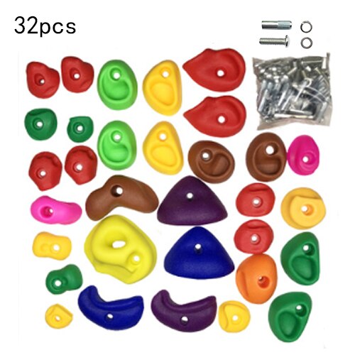 32pcs Children Climbing Rock Set Plastic Sports Cl... – Grandado