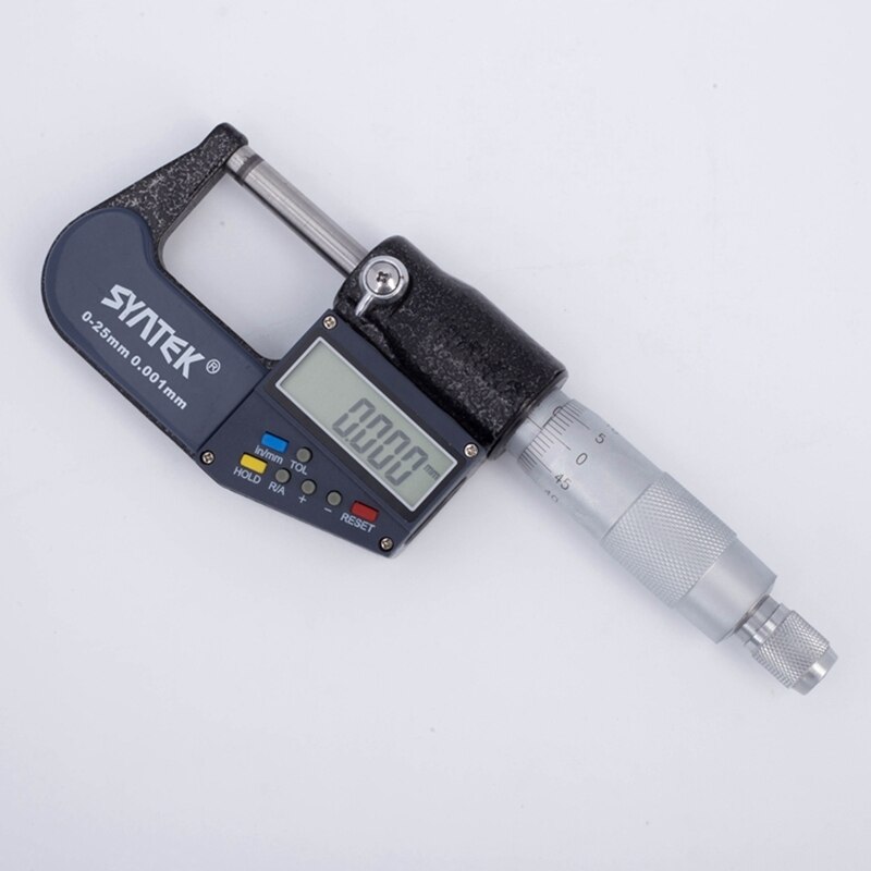 0.001mm Digital Micrometer 0-100mm Electronic Outs... – Vicedeal