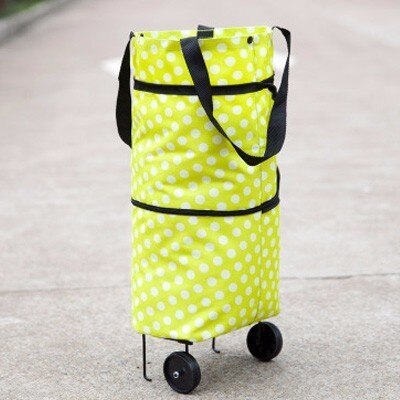 Vrouwen Draagbare Opvouwbare Boodschappentas Op Wi... – Grandado