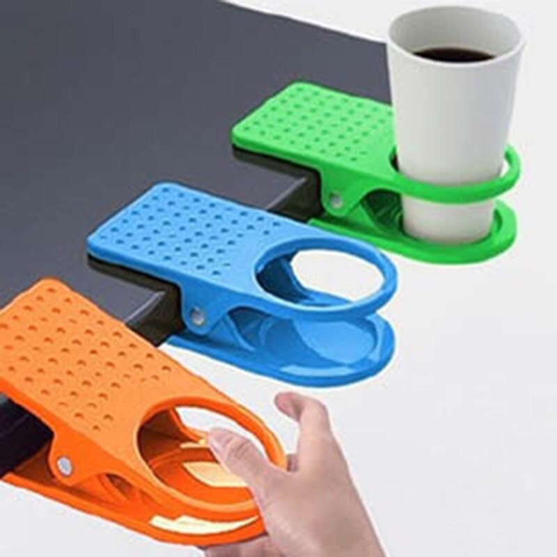 Plastic koffiemok bureau schoot tafel houder clip ... – Vicedeal