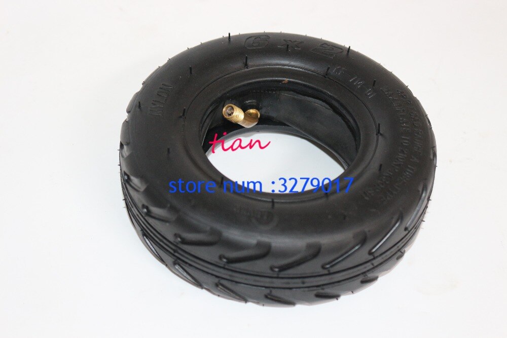 QIND 6X2 6 Inch Scooter Tire & Inner Tube Set Elec... – Grandado