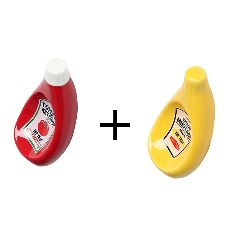 Dish Plate Extruded Plate Tomato Bottle Shape Sauc... – Grandado