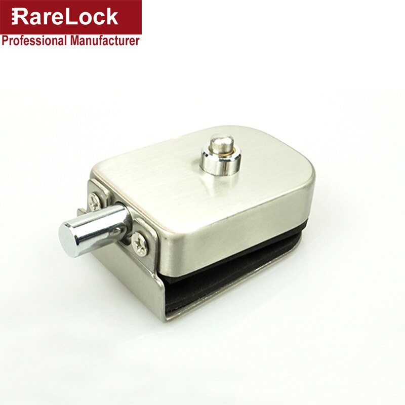 304 Stainless Glass Door Latch Thumb Push Button L... – Vicedeal