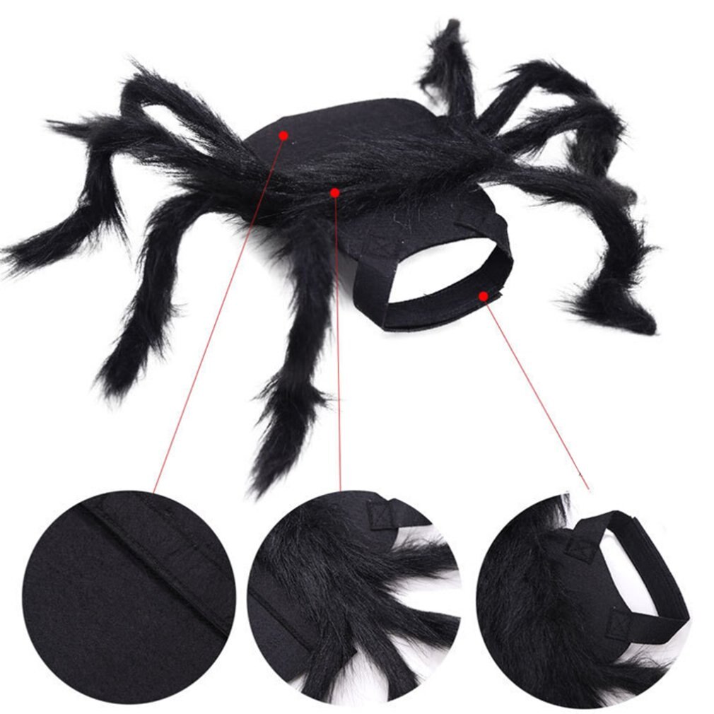 Halloween pet spider clothes Carnival Pet Festival... – Grandado
