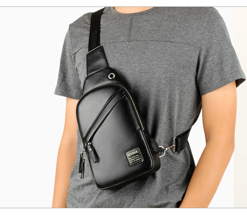 One-shoulder Oblique Cross-chest Bag Chao Cool Fan... – Vicedeal