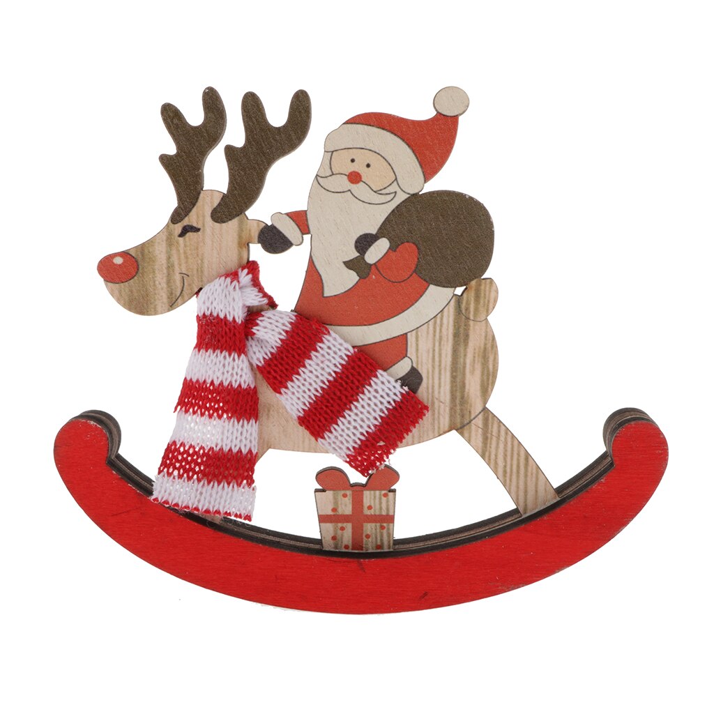 Cartoon Christmas Rocking Horse Kindergarten Penda... – Grandado