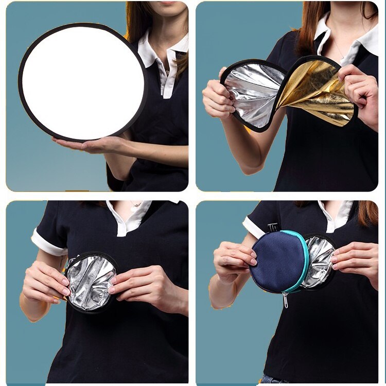 TENWISH Photography Mini Reflector 30cm 2 in 1 Col... – Grandado
